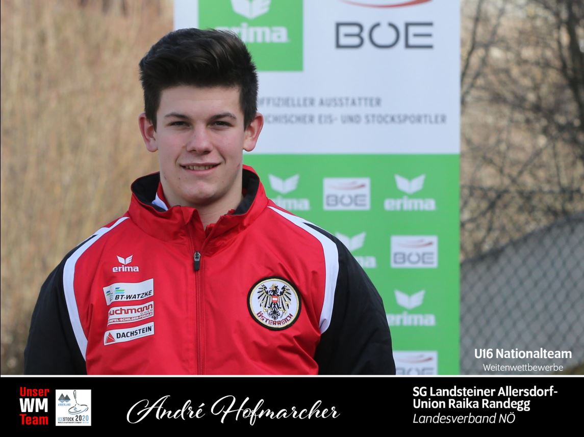 Andre Hofmarcher - Niederösterreichischer Eisstocksportverband